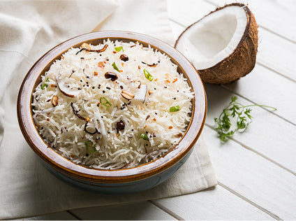 Coconut Rice – Enna Chekku